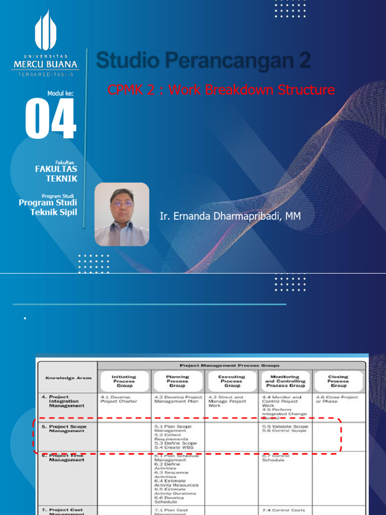 Modul 4 - Work Breakdown Structure | PDF