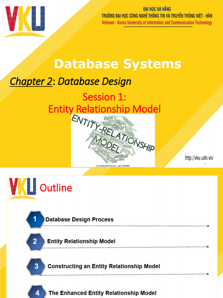 Chapter2_Database Design-ERM | PDF | Data Model | Conceptual Model