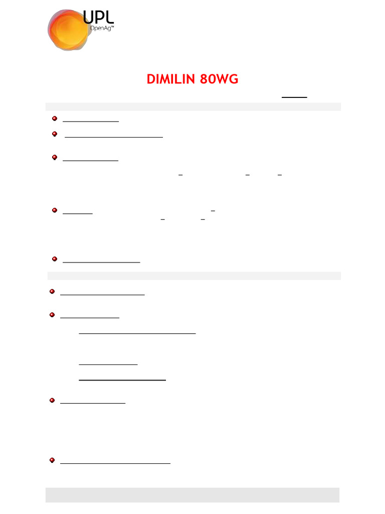 Ficha de Segurança do Dimilin 80WG | PDF | Primeiros socorros | Incêndios