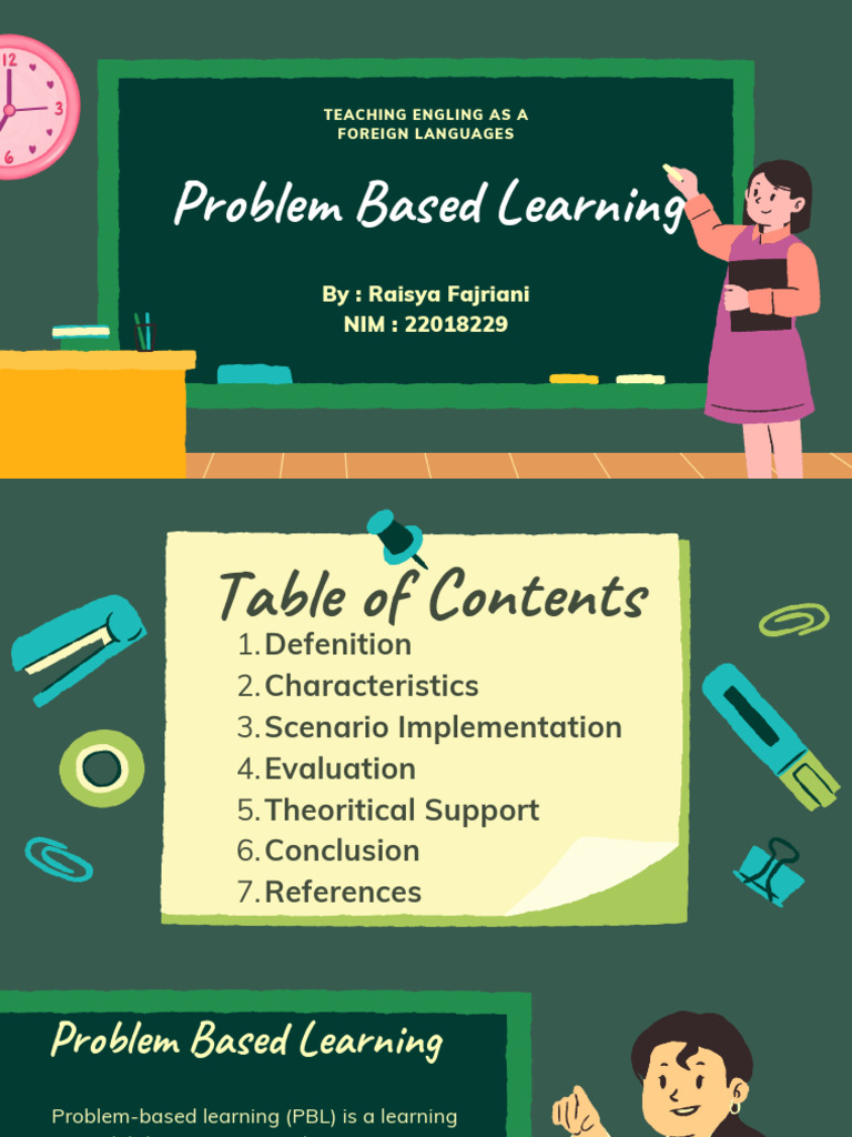 Raisya Fajriani - 22018229 - PPT Problem Based Learning | PDF ...