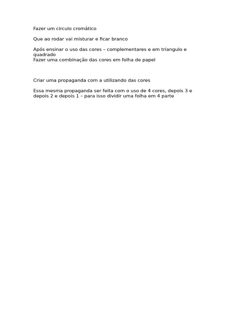 Circulo Crom Tico | PDF