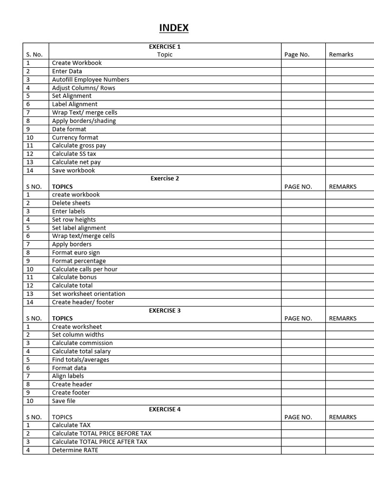Index Computer | PDF