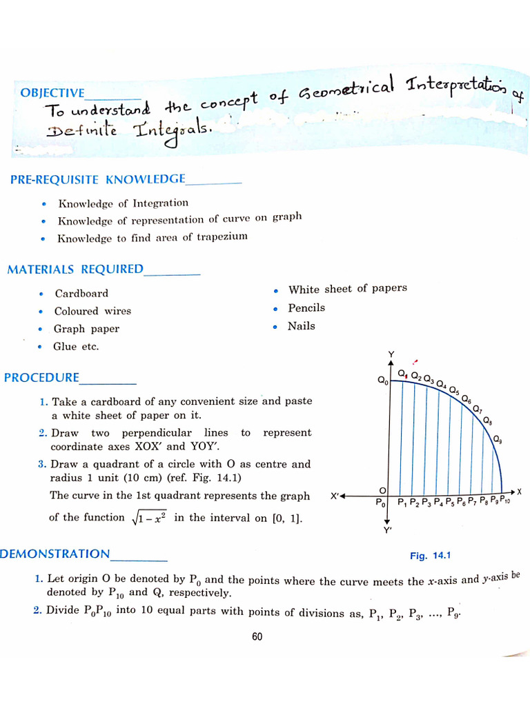 Maths Activity 4 Definite Integral | PDF