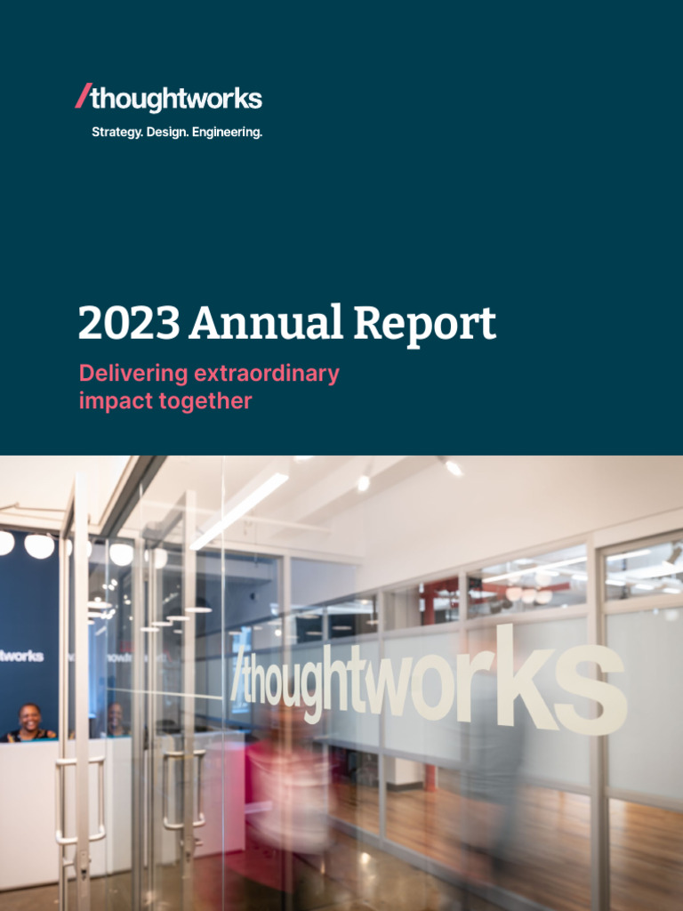 thoughtworks年报 2023 | PDF | Form 10 K | Stocks