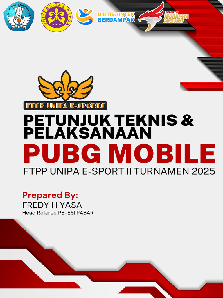 Petunjuk Tekhnis Pupbg Mobile FTTP Unipa 2025 | PDF