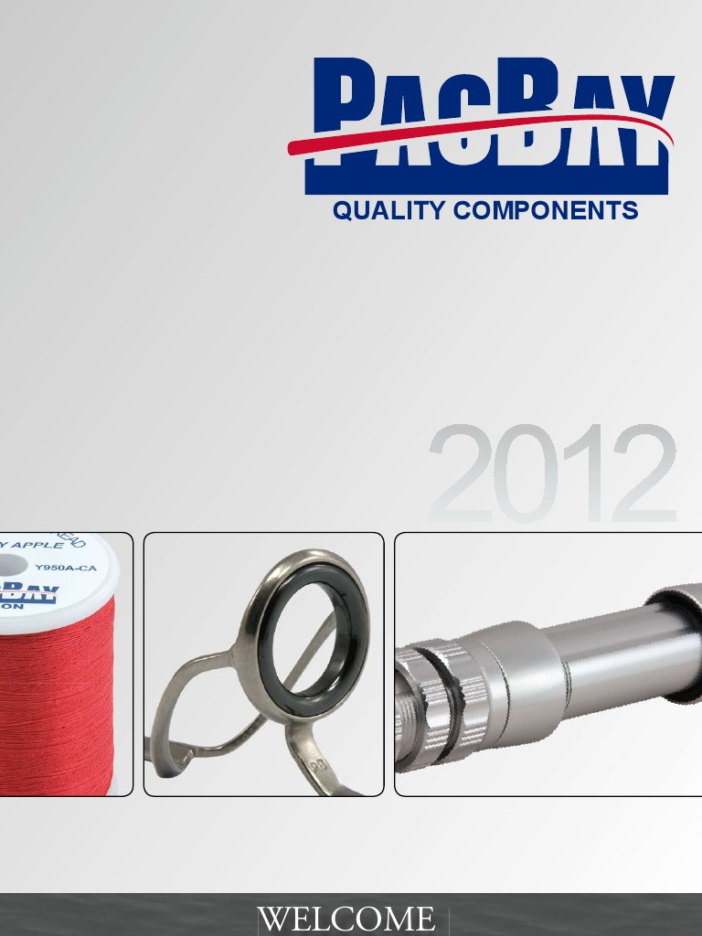 2012 PacBay Catalog | PDF | Titanium | Fishing Rod