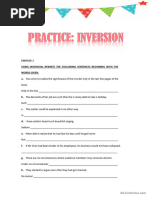 Inversion Exercises | PDF