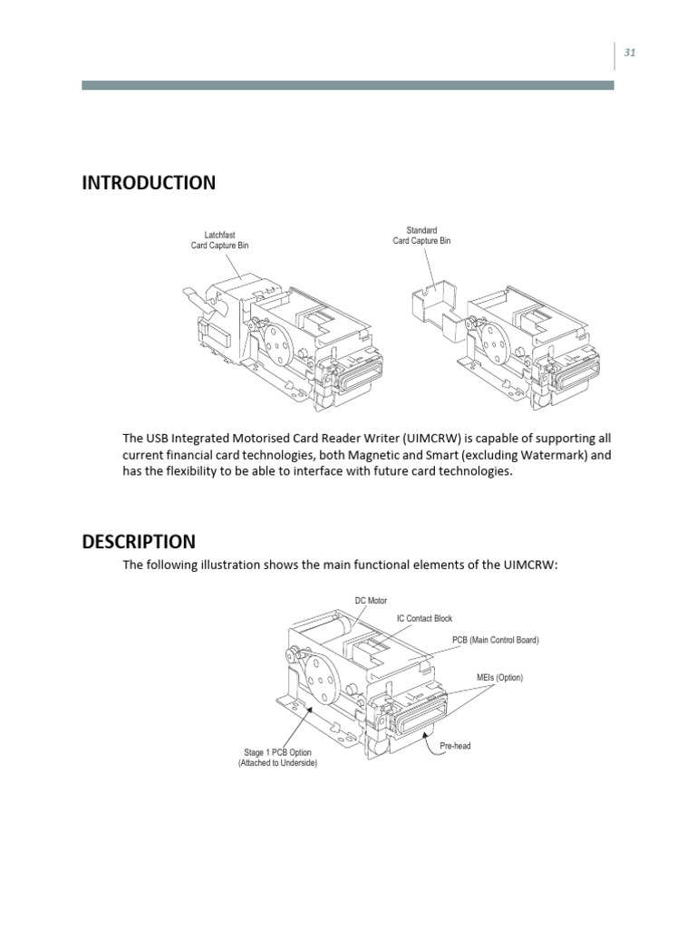 Card Reader Manual | PDF | Smart Card | Booting