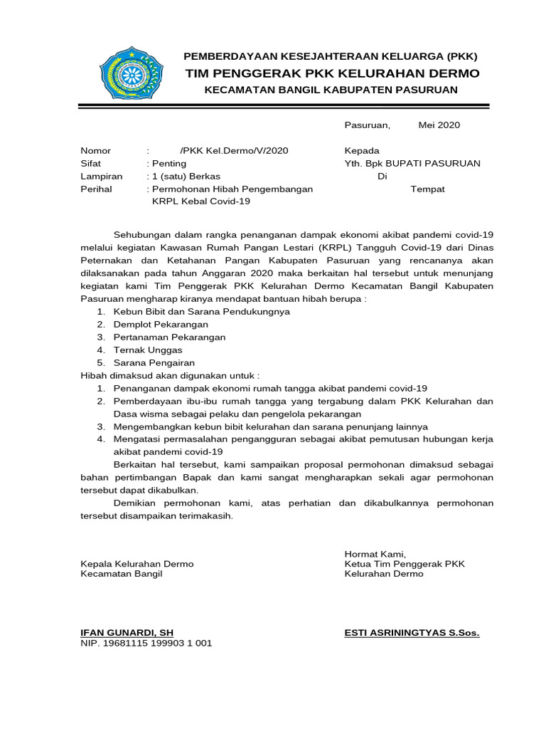 Proposal Krpl Covid19 Dermo 2020 | PDF