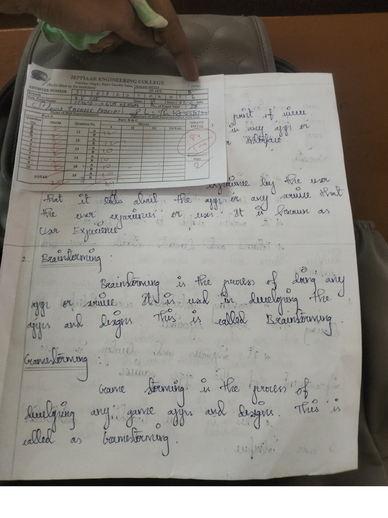 UI&UX Design Model Exam - Compressed | PDF