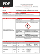 HDS DrySan Duo - Ecolab | PDF | Agua | Residuos