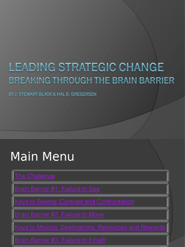 Leading Strategic Change - Completed1 | PDF | Barnes & Noble | Nokia