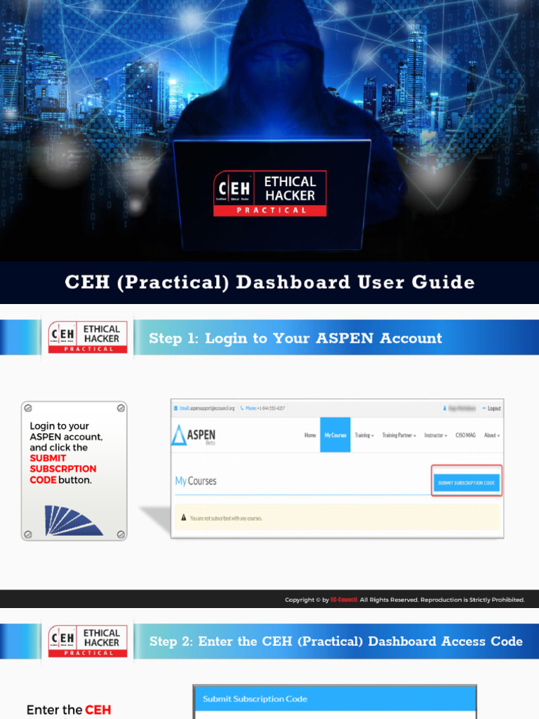 CEH Practical Exam Scheduling Guide | PDF