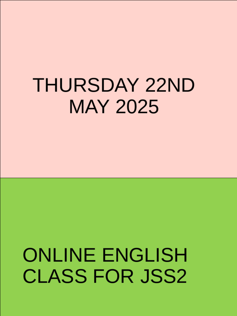 Jss2 Online Class-Argumentative Essay | PDF