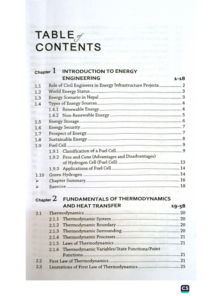 Energy Chapter-1 (Introduction To Energy) & Chapter2 Thermodynamics | PDF