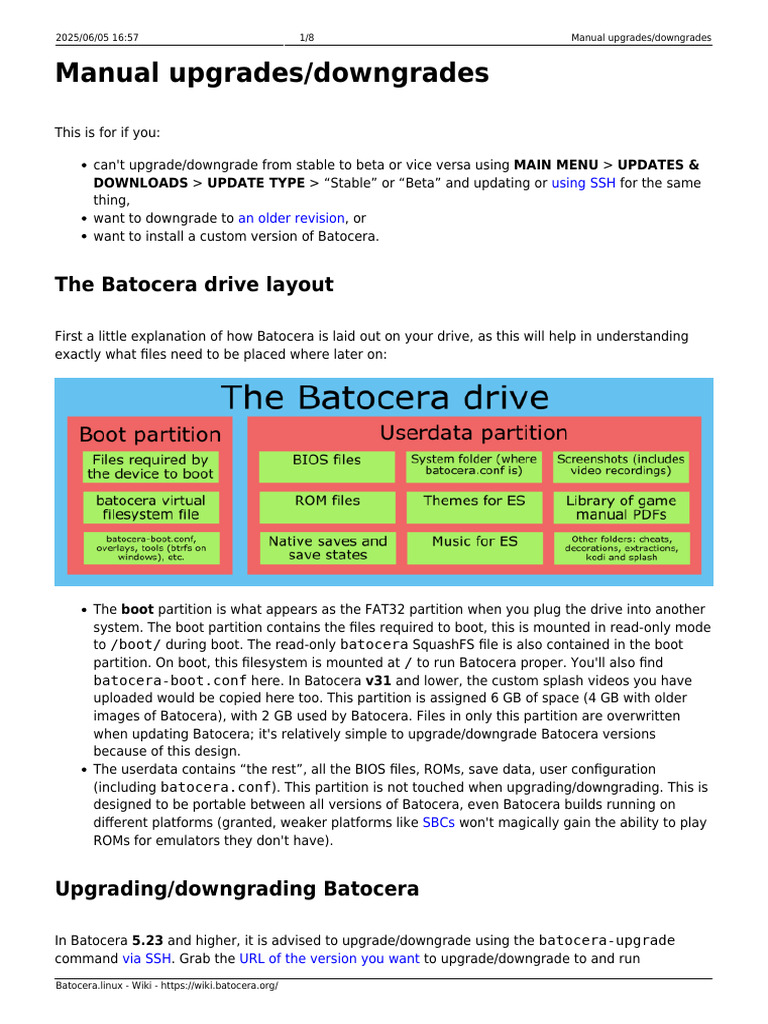 Manual Upgrades Downgrades | PDF | Booting | Hard Disk Drive