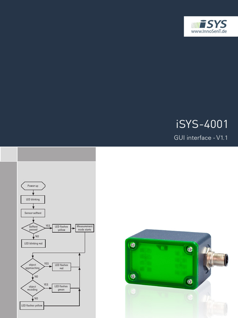 ISYS-4001 GUI Interface V1.1 | PDF | Radar | Amplifier
