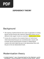 Dependency Theory PDF | PDF | World Systems Theory | Modernization Theory
