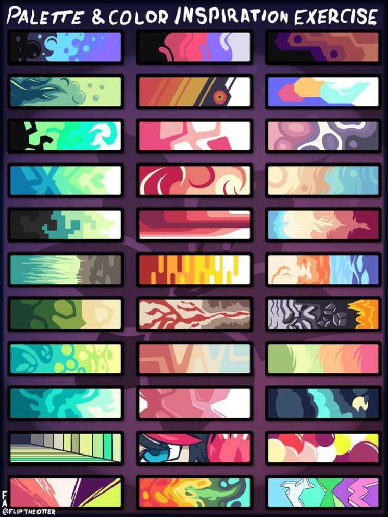 Free To Use - Color Palettes | PDF