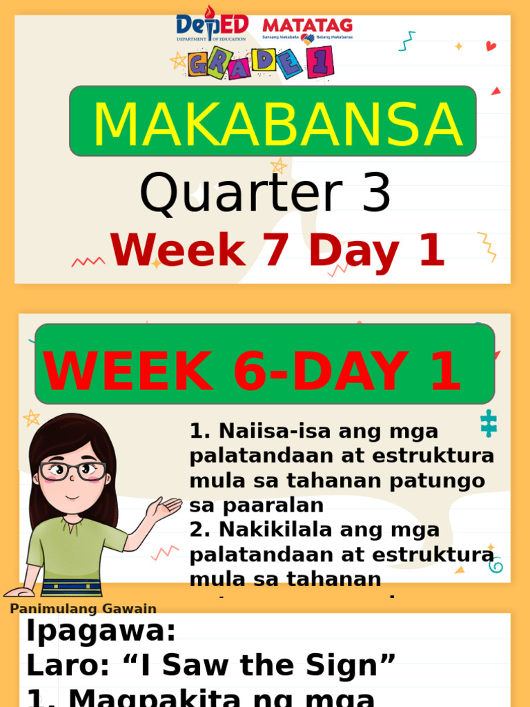 Makabansa Day 1 | PDF