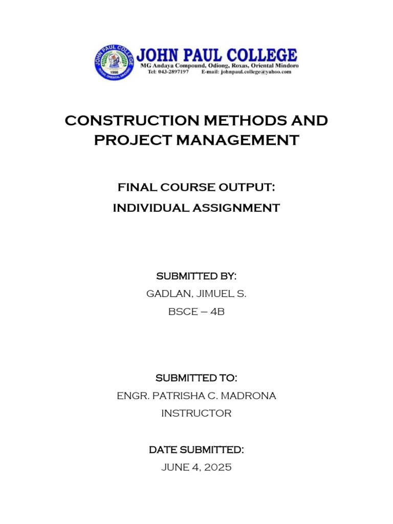 Gadlan, Jimuel S. CMPM Final Output | PDF