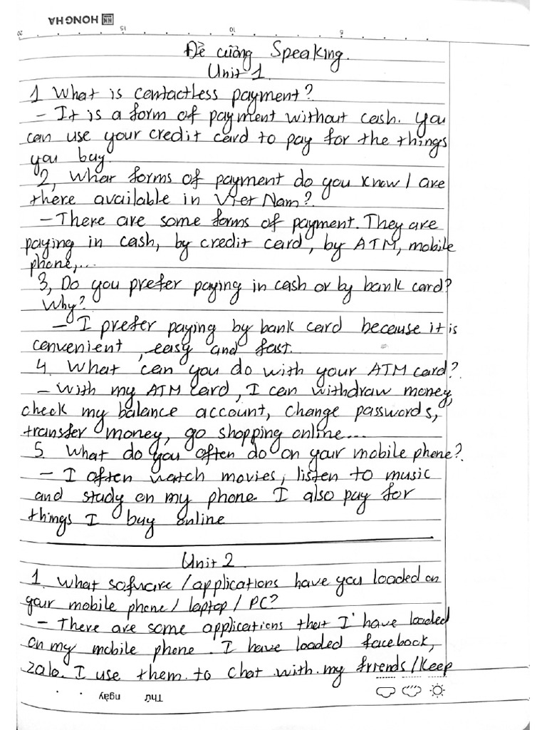 De Cuong TACN (Handwriting) | PDF