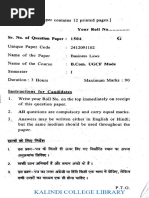 Management Principles and Applications Sem 1 BCOM HONS | PDF | Social ...