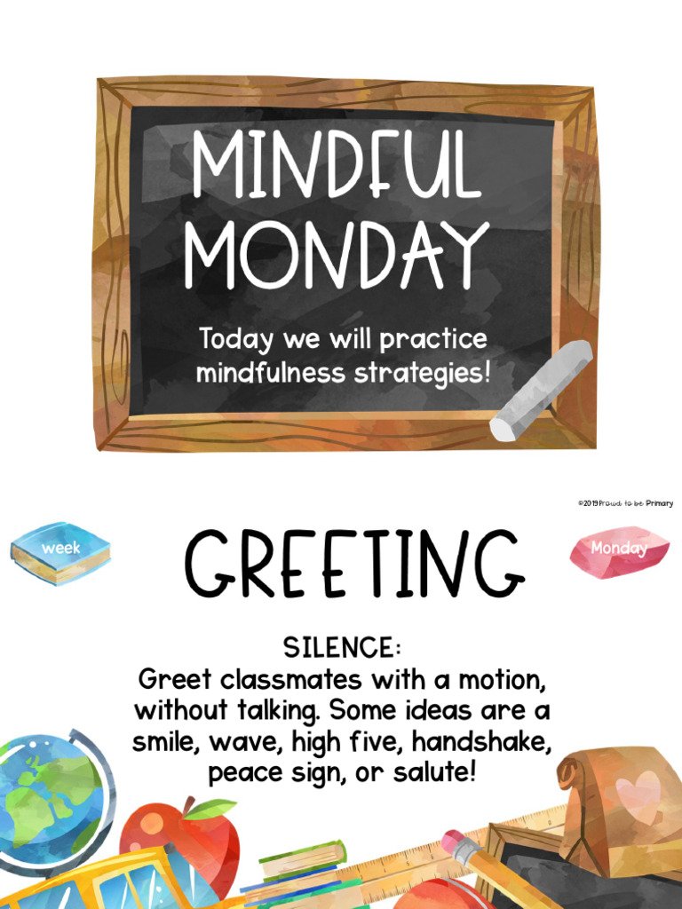 Weekly Classroom Activities Guide | PDF