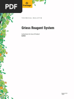 Griess Reagent Preparation Protocol | PDF