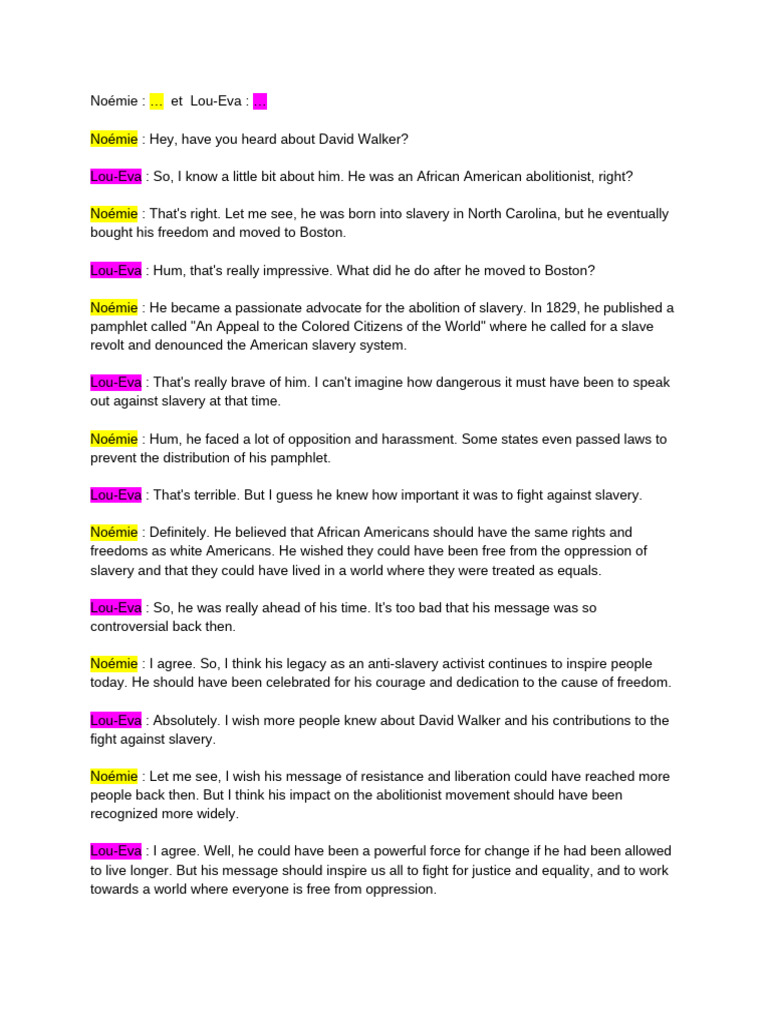 3M - LPN - Oral Anglais D.W. | PDF