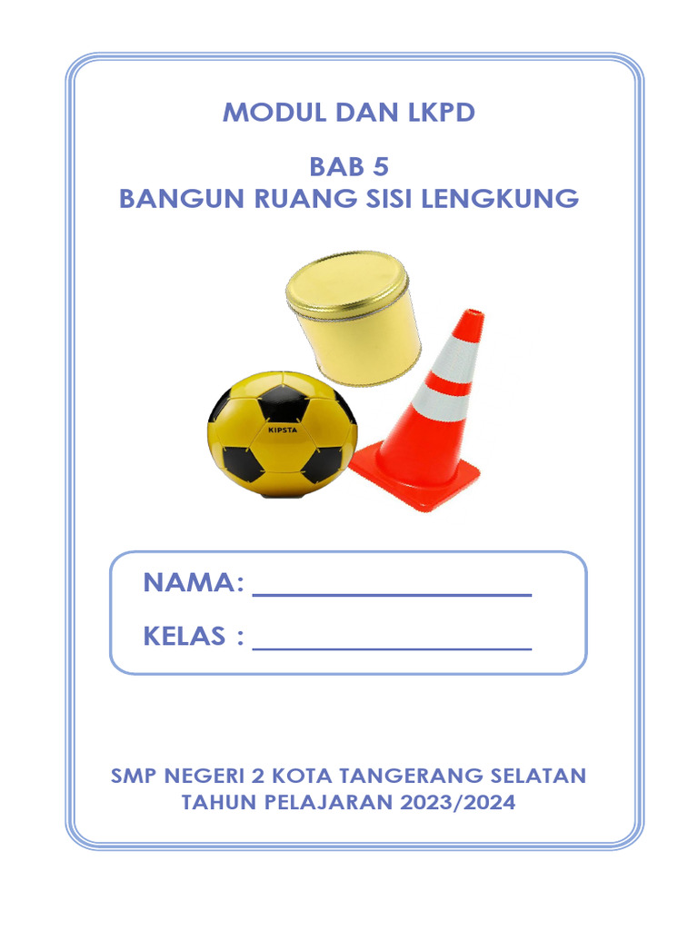 Luas Permukaan dan Volume Bangun Ruang | PDF
