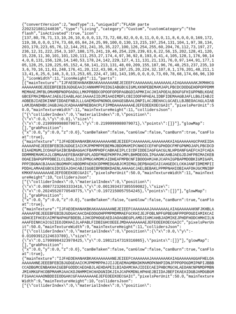 The Flash Custom Living Document | PDF
