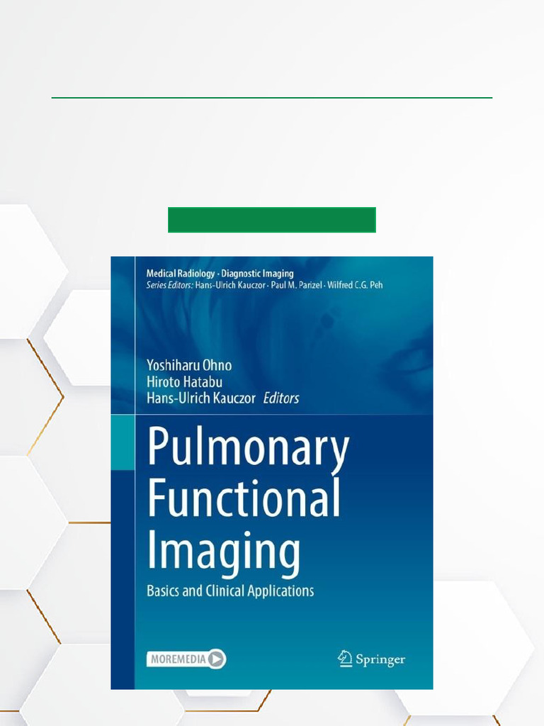 Pulmonary Functional Imaging Guide | PDF | Lung | Medical Imaging