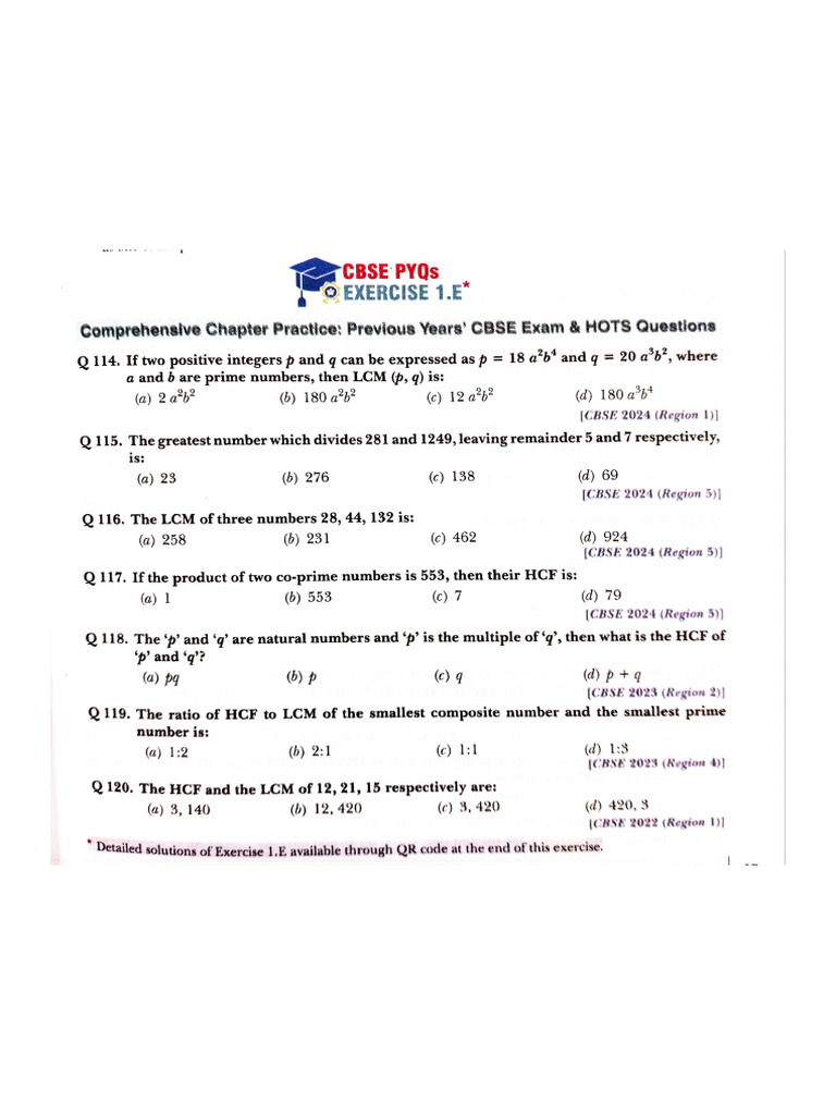 Chapter 1 - Real Numbers | PDF