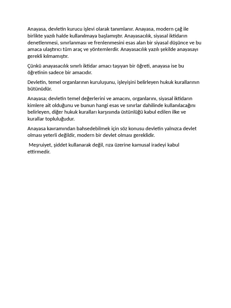 8 Kasım Anayasa | PDF