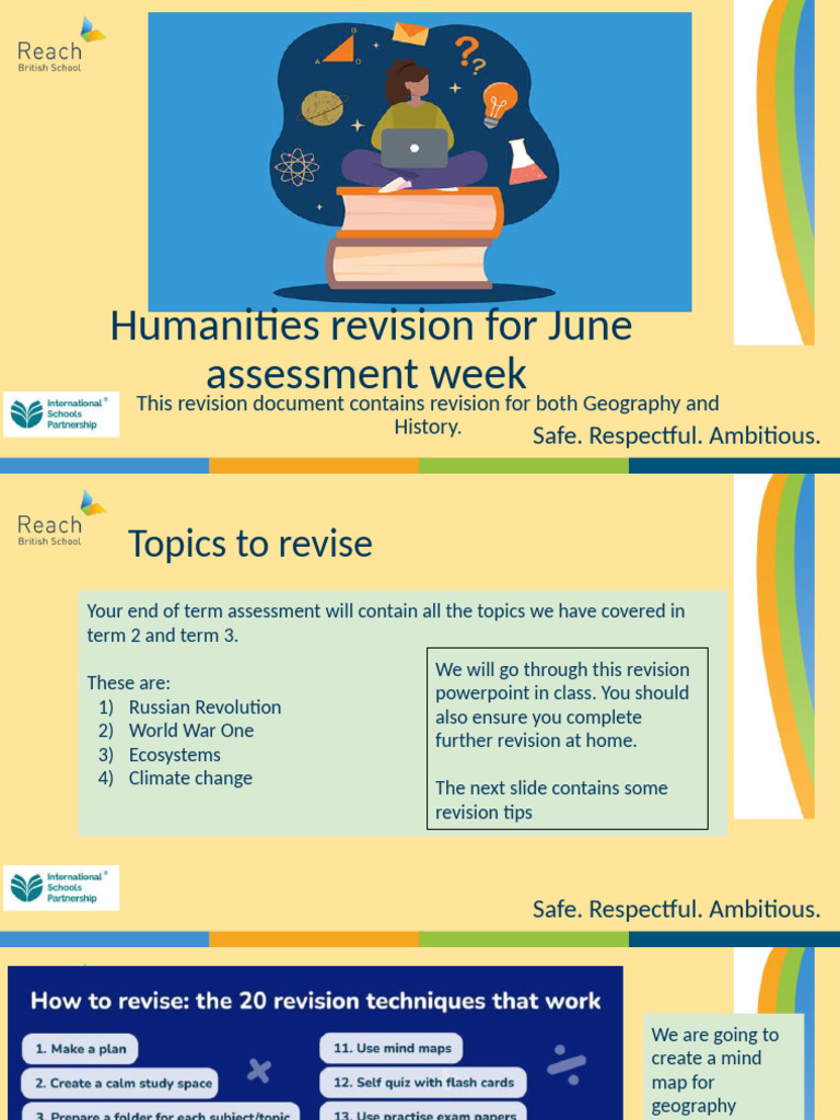 Y8 Humanities Revision Slides T3 | PDF | Climate | Climate Change