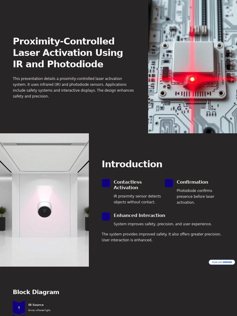 Proximity-Controlled Laser Activation System | PDF | Infrared | Laser