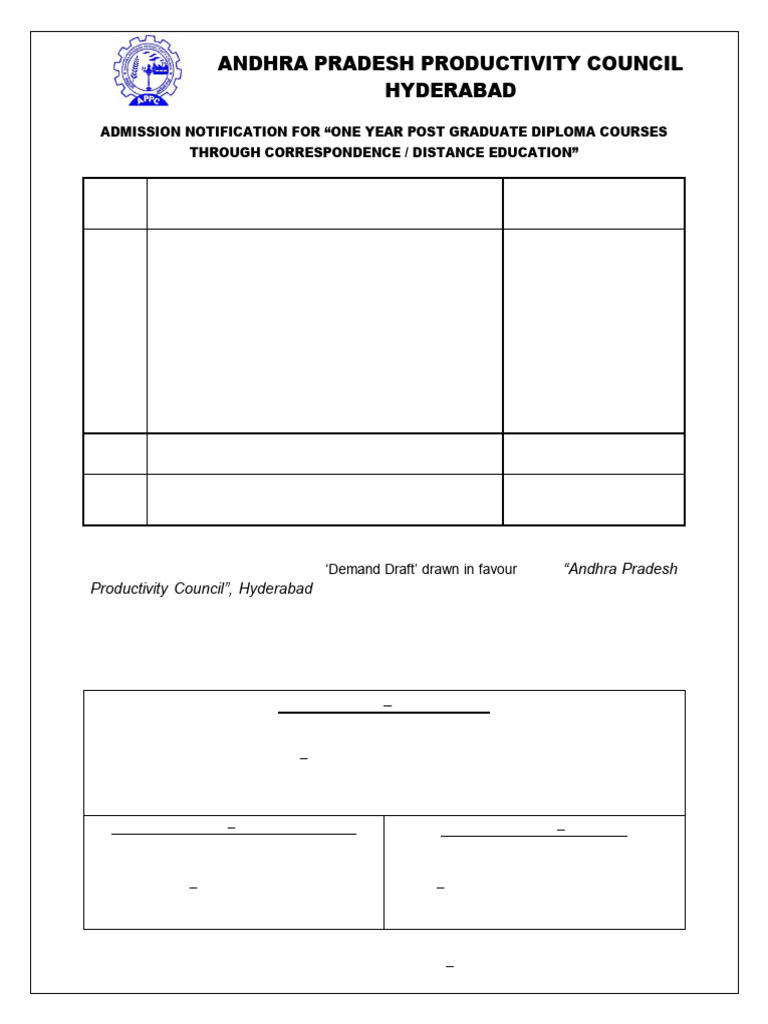 Batch - 51 - P G Diploma Advertisement | PDF | Educational Stages