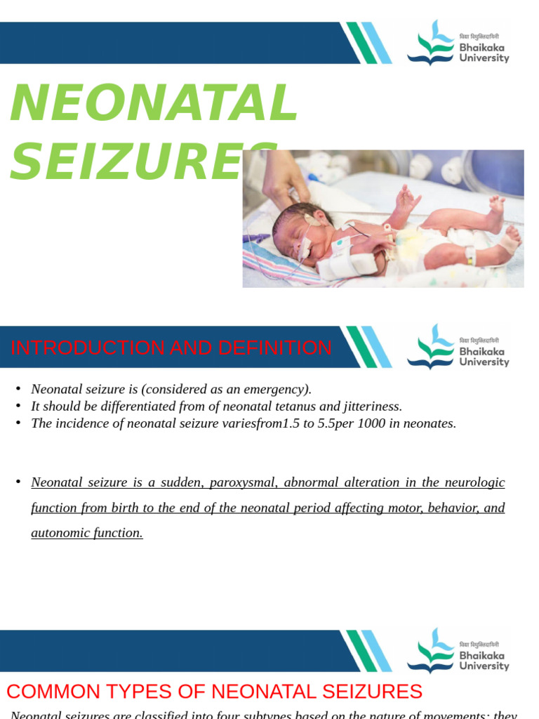 Neonatal Seizures: Types and Management | PDF | Medical Specialties ...