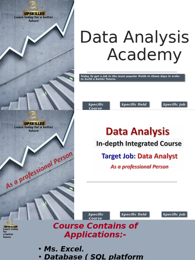 Data Analysis Academy Course Overview | PDF | Microsoft Sql Server ...