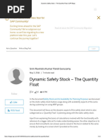 Monitor Material Coverage in SAP Fiori | PDF | Finance & Money Management