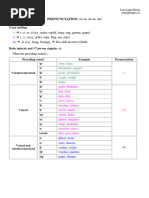 S, Z, IZ Pronunciation Guide | PDF | Linguistics | Linguistic Morphology