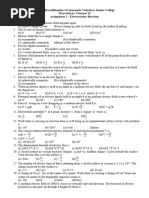 CBSE Class12 PYQs Electric Charges and Fields-1 | PDF | Electric Field ...