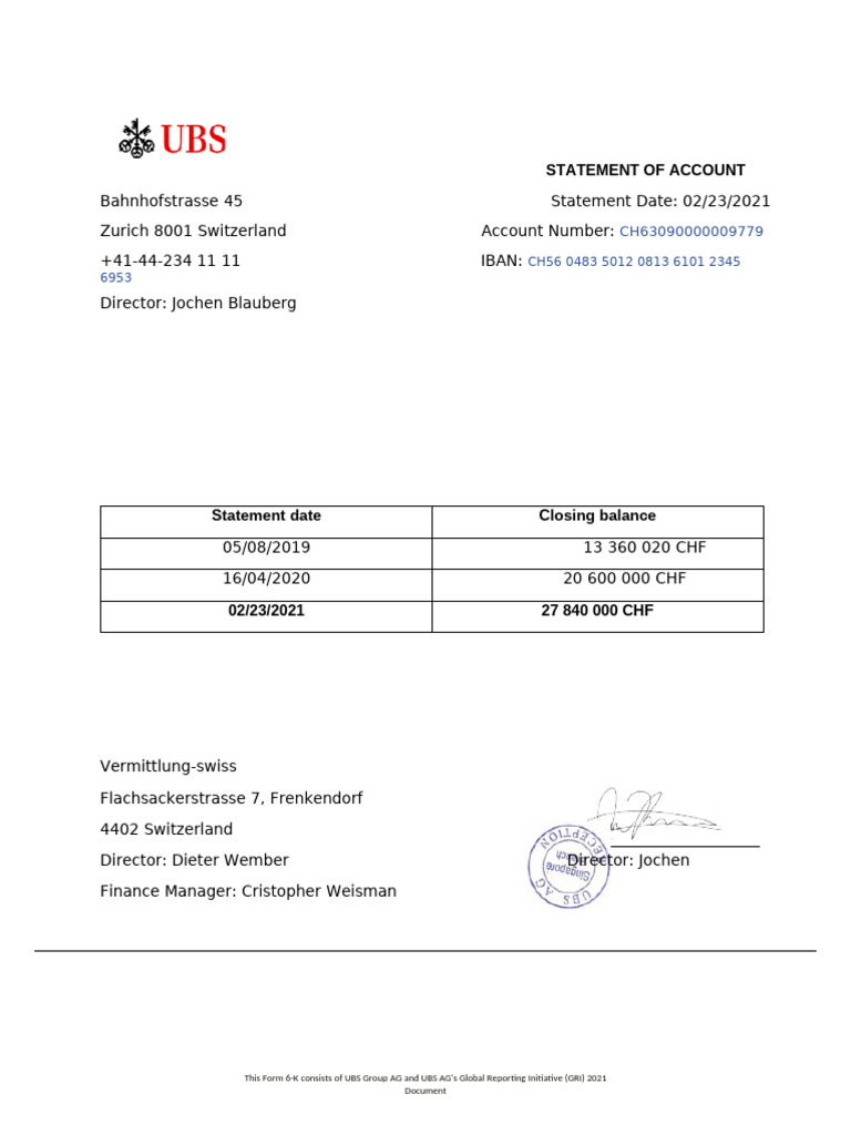 Bank Statement1111 | PDF