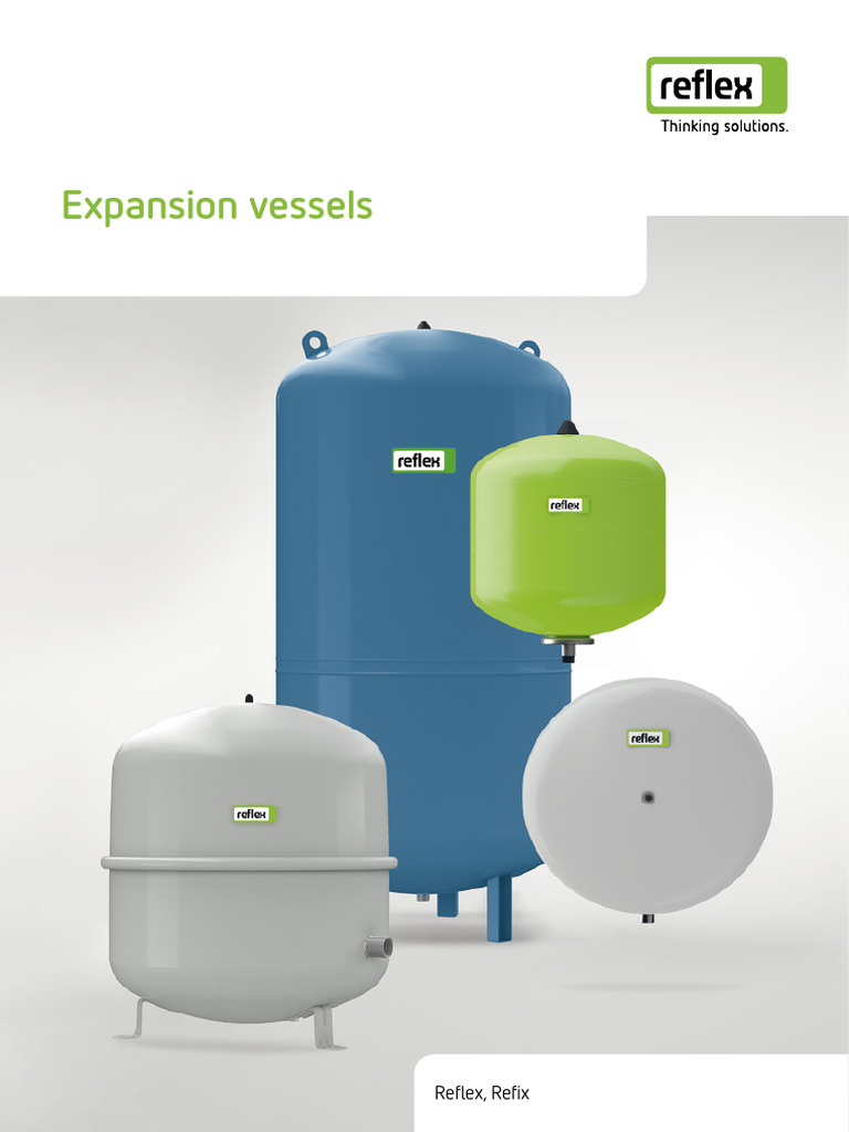 Expansion Vessels for Pressure Maintenance | PDF | Water | Pressure