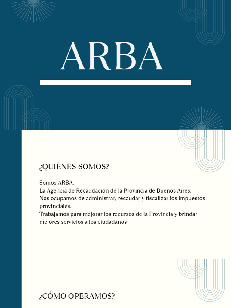 Presentación de Arba | PDF