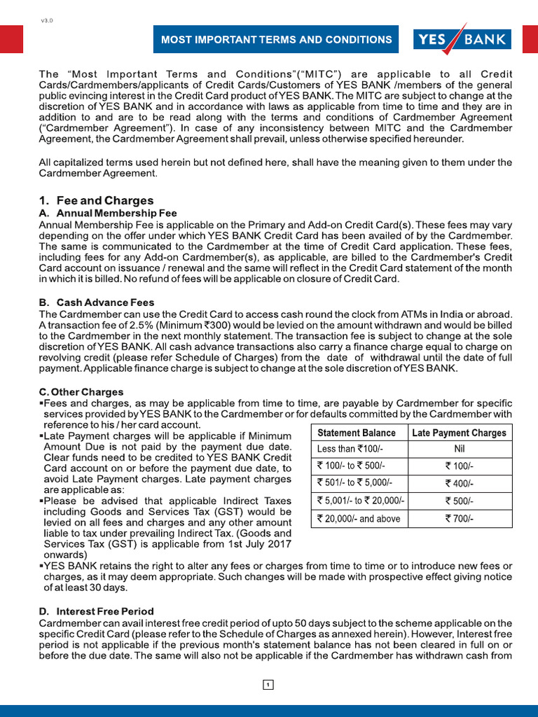 Ybl CC Mitc A4 Yp April 2019 | PDF