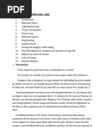 Induction and Oath Taking Ceremony Program Flow | PDF | Educational ...