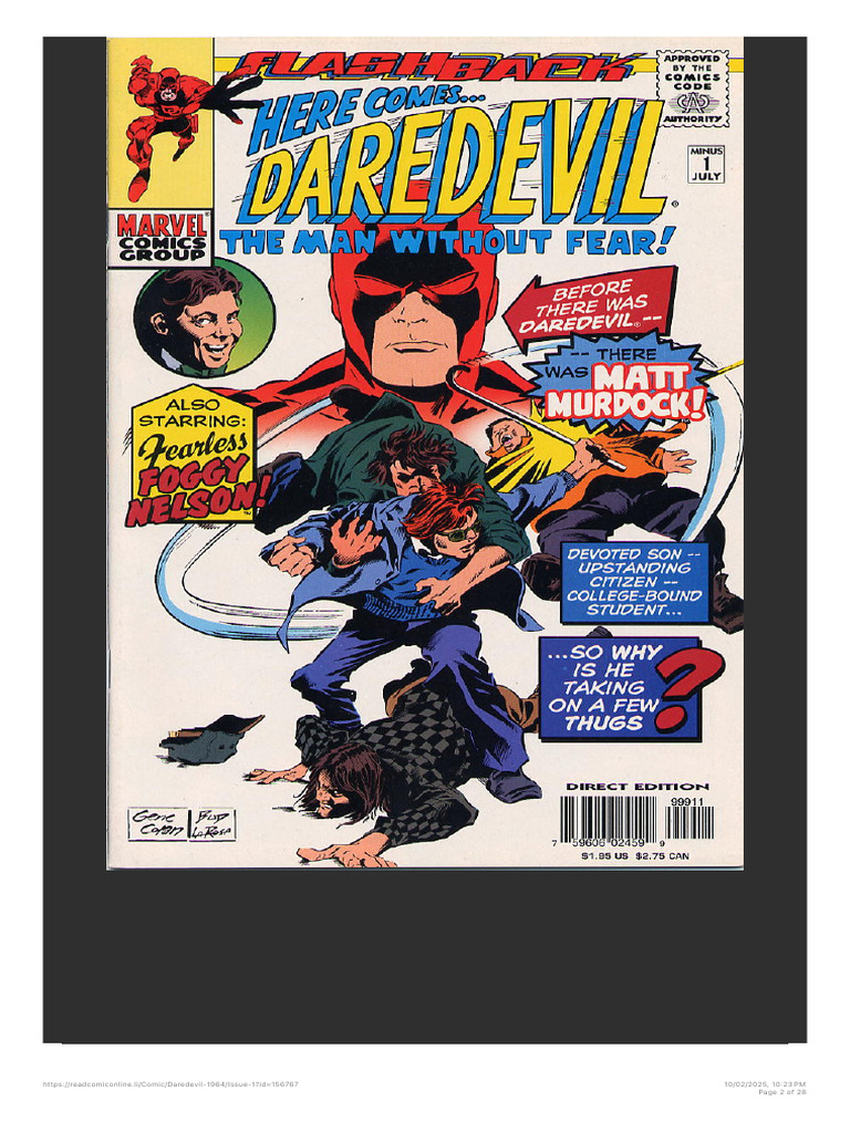 Daredevil (1964) Issue #-1 - Read Daredevil (1964) Issue #-1 Comic Online in Hig | PDF | Marvel ...
