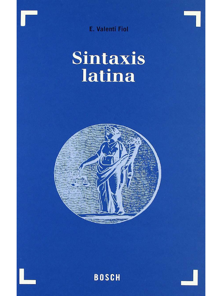 Sintaxis Latina V.fiol | PDF